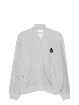 MARANT Logo Zip Jacket - Grey