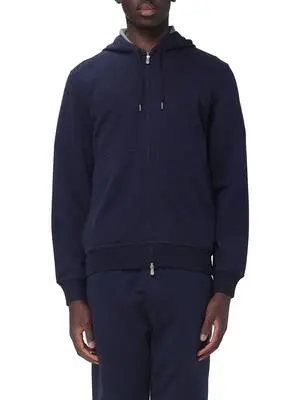 Brunello Cucinelli Brunello Cucinelli Full Zip Hoodie Blue