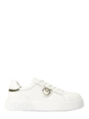Pinko Lace-up Sneakers - White