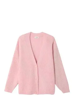 American Vintage Long-sleeve Cardigan - Pink