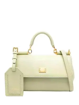 Dolce & Gabbana My Sicily Top-Handle Tote Green
