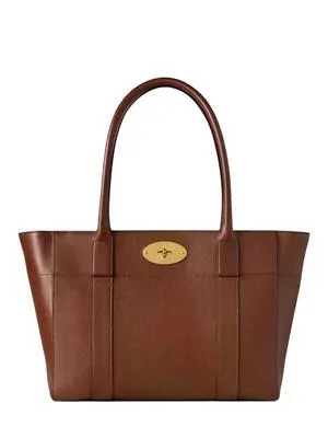 Mulberry Small Leather Bayswater Tote - Brown