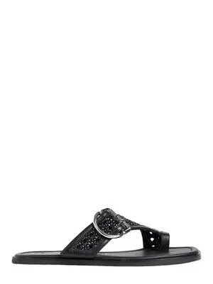 3.1 Phillip Lim Z-strap Macramé Leather Sandals - Black