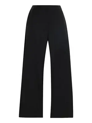 Loulou De Saison Cropped Wool-twill Slim-leg Pants - Black