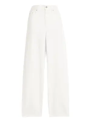 Loulou De Saison Samur High-rise Straight-leg Jeans - White