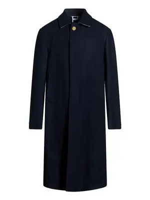 Thom Browne Wool-felt Coat - Navy