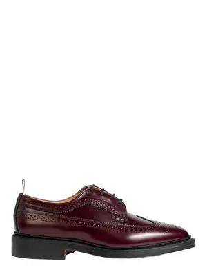 Thom Browne Leather Brogues - Burgundy