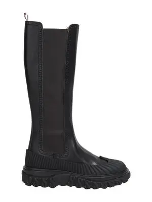 Thom Browne Leather Knee Boots - Black