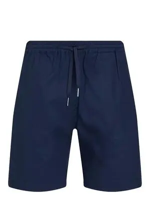 Sandro Cotton-blend Twill Shorts - Midnight Blue