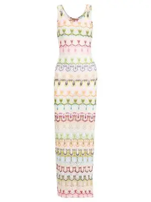Missoni Crochet-knit Maxi Dress - Ivory