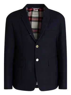 Thom Browne Crepe Blazer - Navy