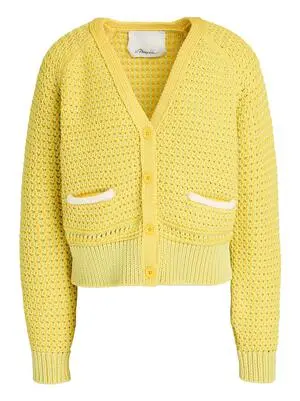 3.1 Phillip Lim Knitted Cardigan - Yellow