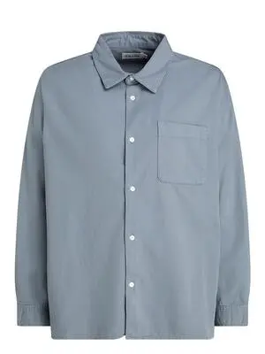 FRAME Cotton Shirt Slate Blue