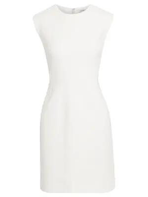 Veronica Beard Anais Crepe Mini Dress - White