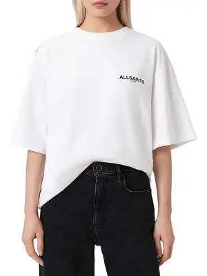 ALLSAINTS Swoop Amelie Tee - Optic White