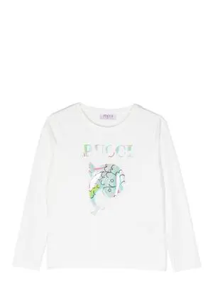 Emilio Pucci Logo T-shirt - White
