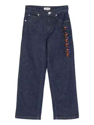 LANVIN Logo Jeans - Denim