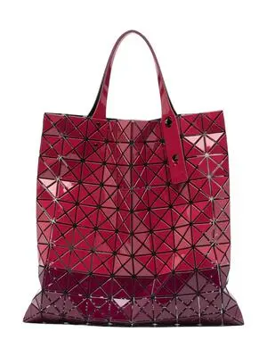 Issey Miyake Prism Bi-Color Tote Bag Red