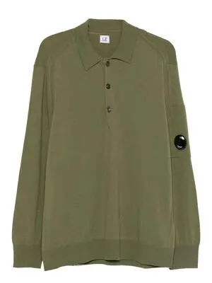 C.P. COMPANY C. P. Company Wool Polo - Green