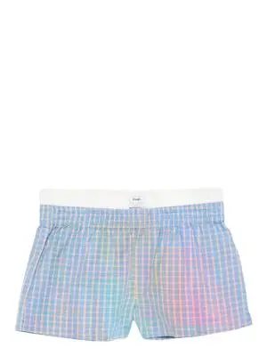 Ksubi Check Boxer Shorts - Blue