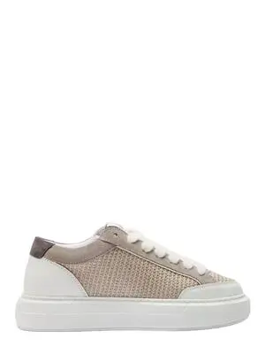 CLEENS Luxor Panelled Sneakers - Neutrals