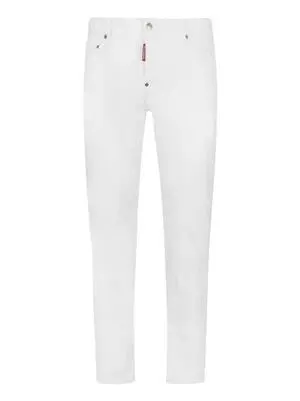 Dsquared2 Belt-loops Jeans - White