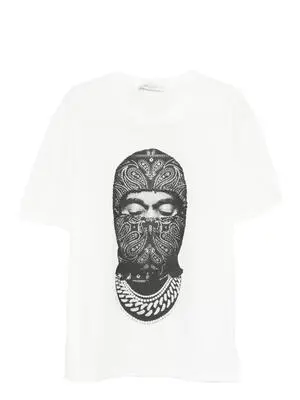 IH NOM UH NIT Pasiley Mask T-shirt - White