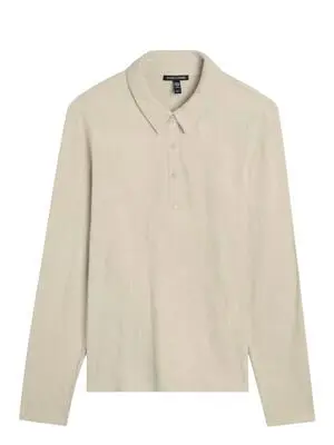 EILEEN FISHER Button-Fastening Polo Shirt