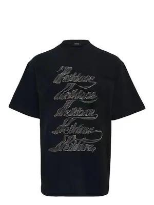 We11Done Logo T-shirt - Black