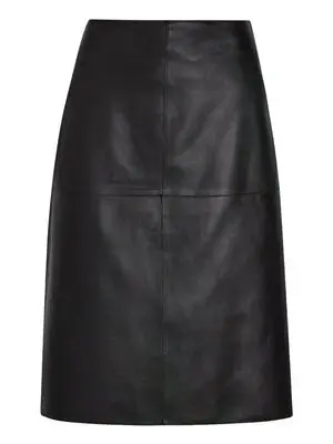 JOSEPH Panelled Midi Skirt - Black