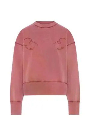 JEAN PAUL GAULTIER Embroidered Sweatshirt - Red