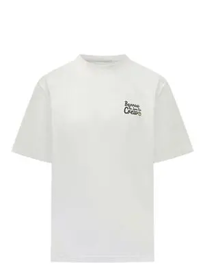 BARROW Crew-neck Printed T-shirt - Neutrals