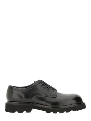 Premiata Lace-up Derby Shoes - Black