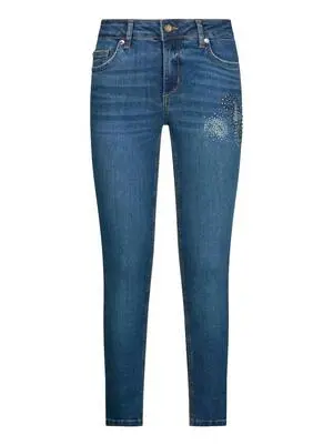 Liu Jo Rhinestone-embellished Jeans - Blue