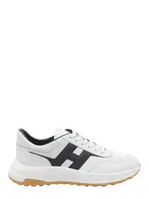Hogan Hyperlight Round Toe Sneakers White
