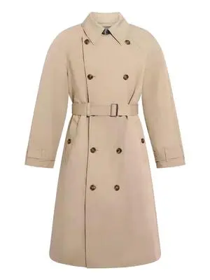 YVES SALOMON Double-breasted Trench Coat - Neutrals