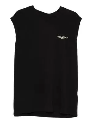 REPRESENT Sleeveless Vest - Black