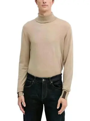 MOS MOSH Roll-neck Sweater - Neutrals