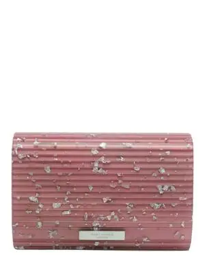 Kurt Geiger Embellished Chain Clutch - Pink