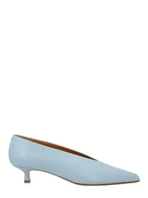 AeydĒ Clara Leather Pumps - Blue