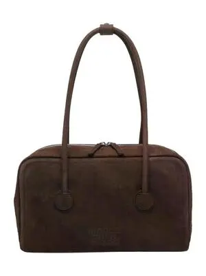 MARGESHERWOOD Soft Boston Shoulder Bag - Brown