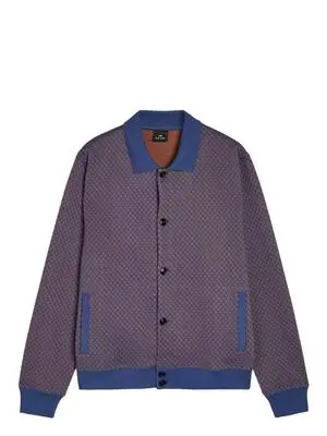 Paul Smith Patterned Cardigan - Blue