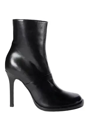 ANN DEMEULEMEESTER Melynappa Plonge Leather Pumps - Black