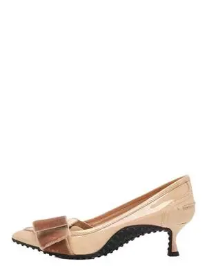 TOD'S Bow-detail Pumps - Neutrals