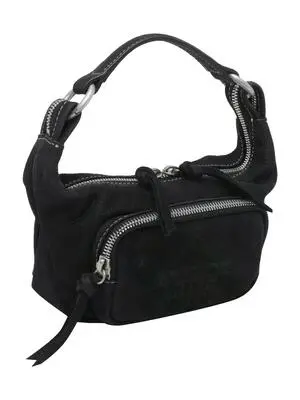 MARGESHERWOOD Micro Shoulder Bag With Logo Detail - Black