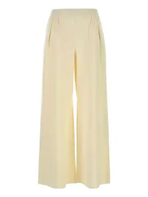 Max Mara Wide-leg Wool Trousers - Neutrals