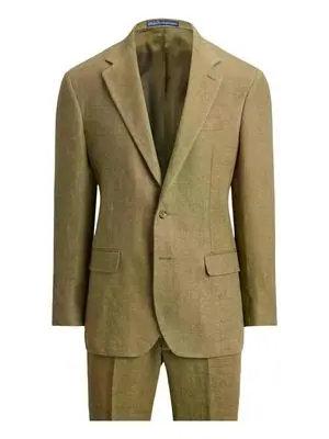 Polo Ralph Lauren Buttoned Linen Suit - Green
