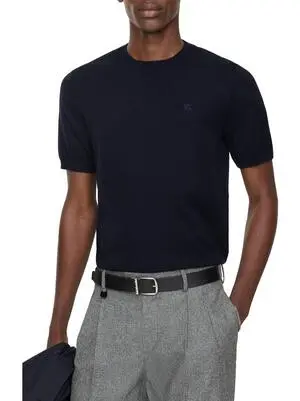 Burberry Cashmere Top - Navy