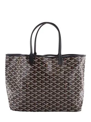 GOYARD Saint Louis Pm Tote Coated Canvas - Black