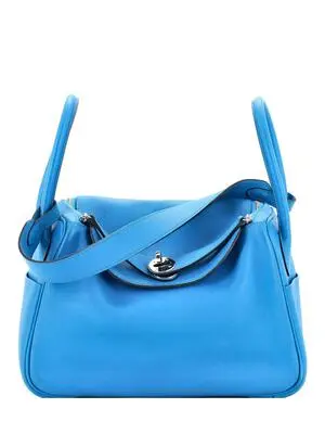 HERMES Lindy Bag Evercolor 26 - Bleu Zanzibar